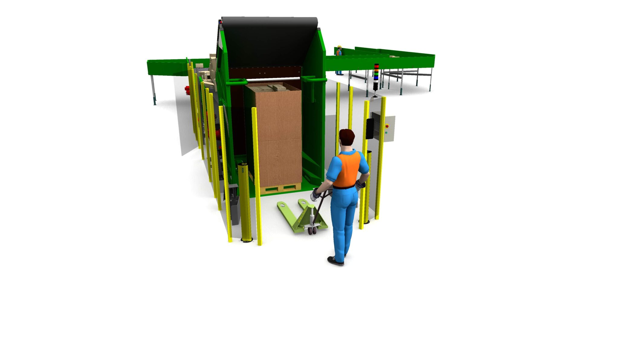 U-CARE C : Parcel unloader | ALFI Technologies