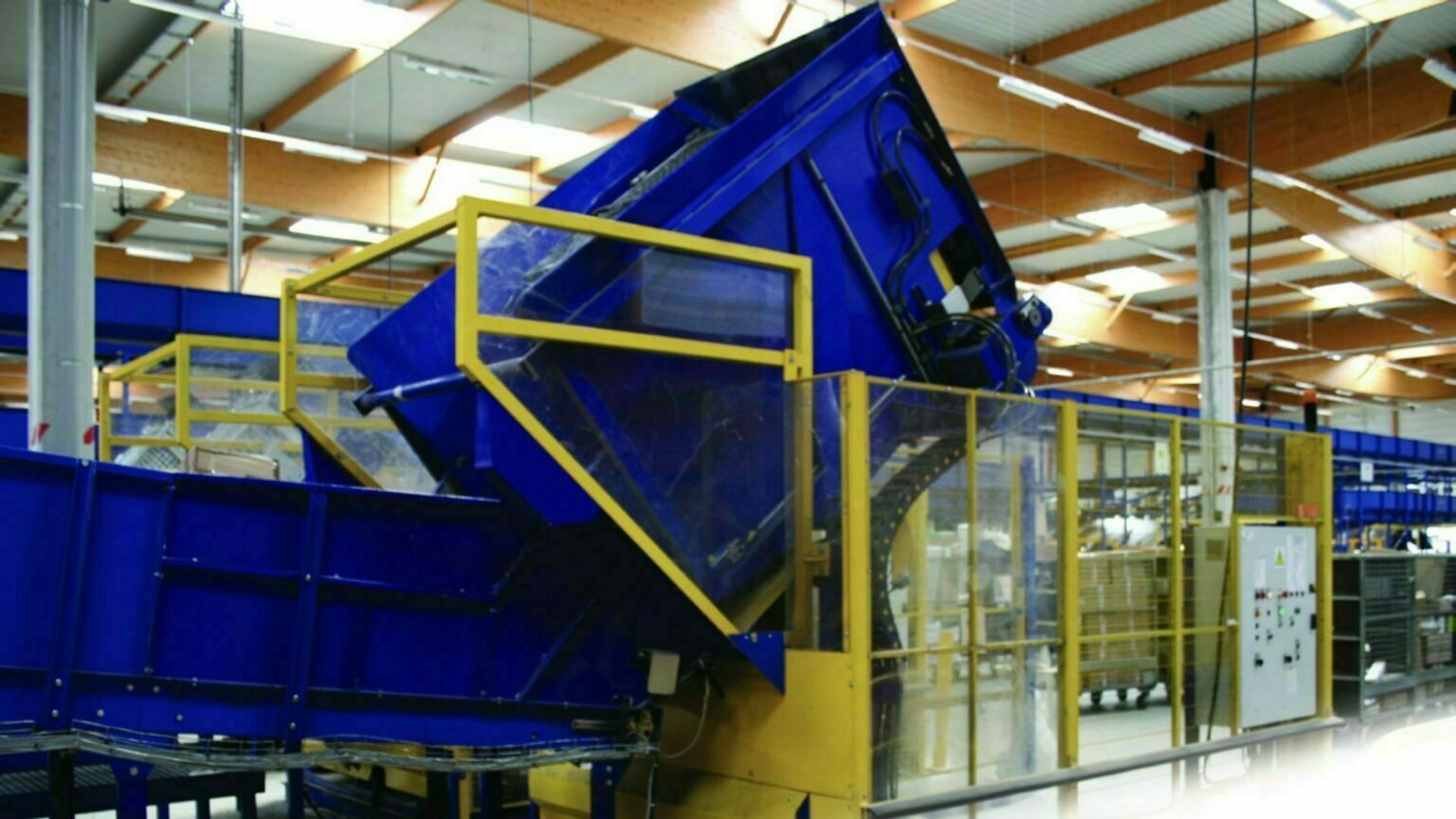 U-FLEX : a flexible parcel unloader | ALFI Technologies