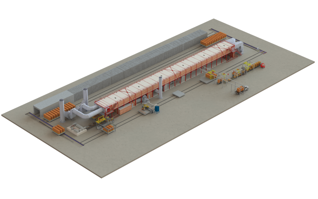 Production line for heavy clay industry | ALFI Technologies