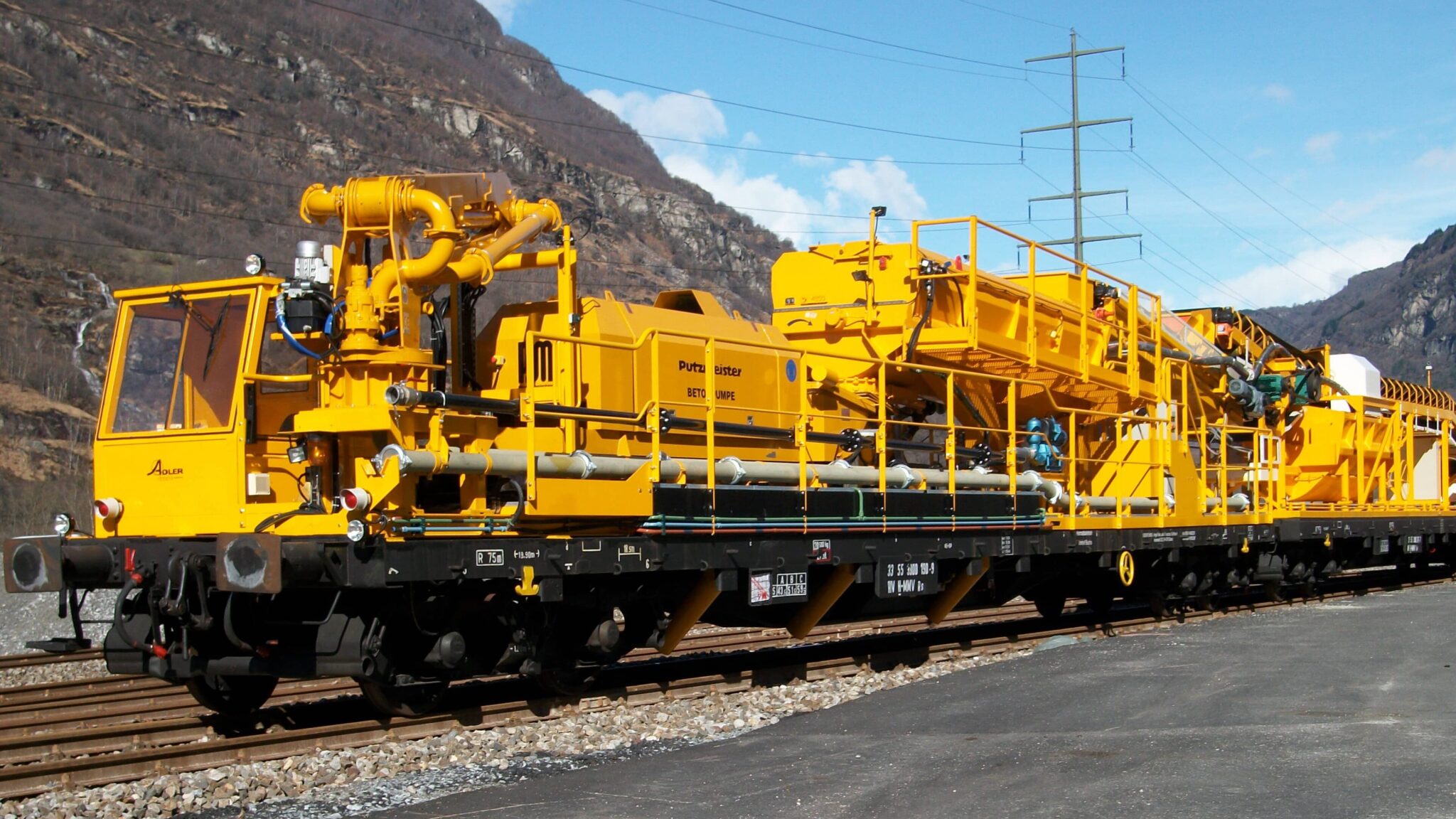 ADLER concreting train | ALFI Technologies